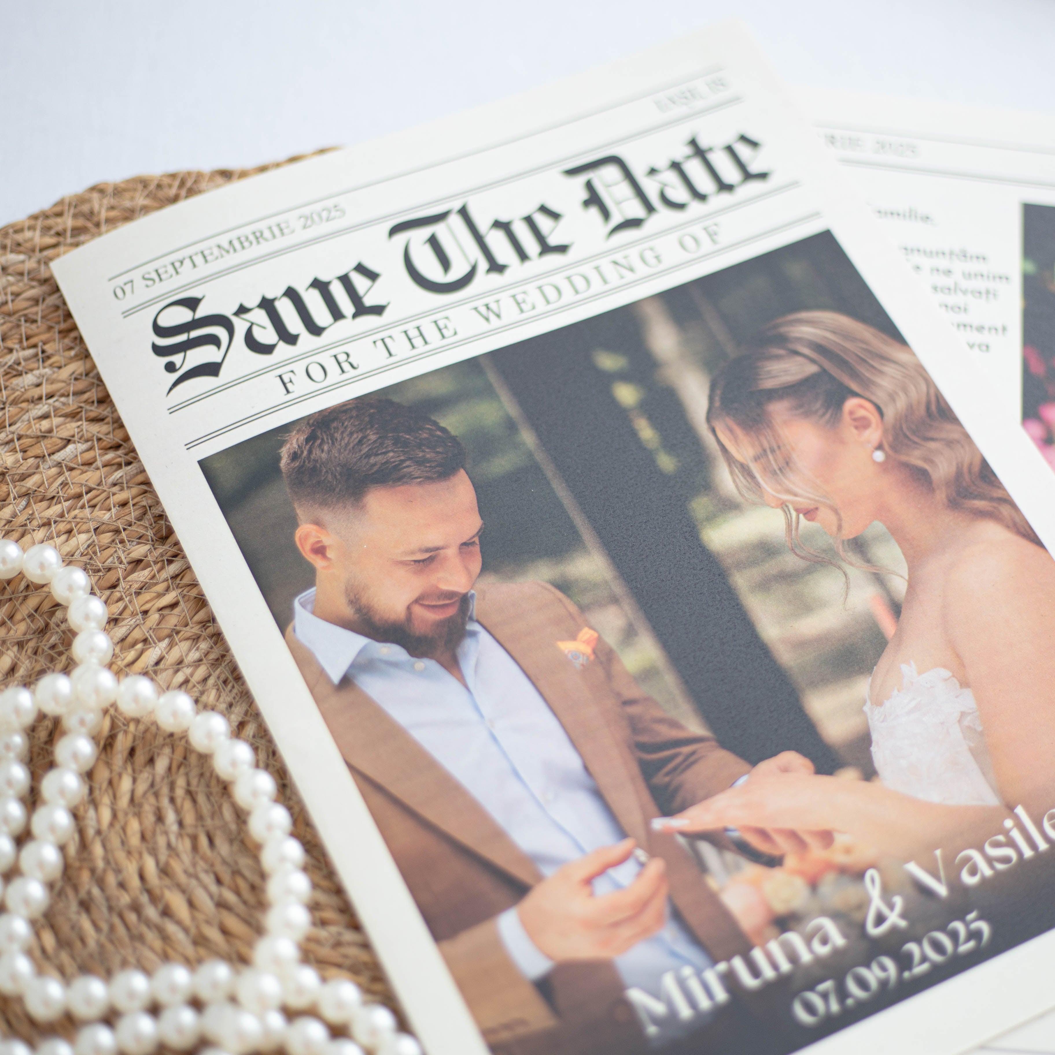 Ziar Save the date – Cutia cu zambete